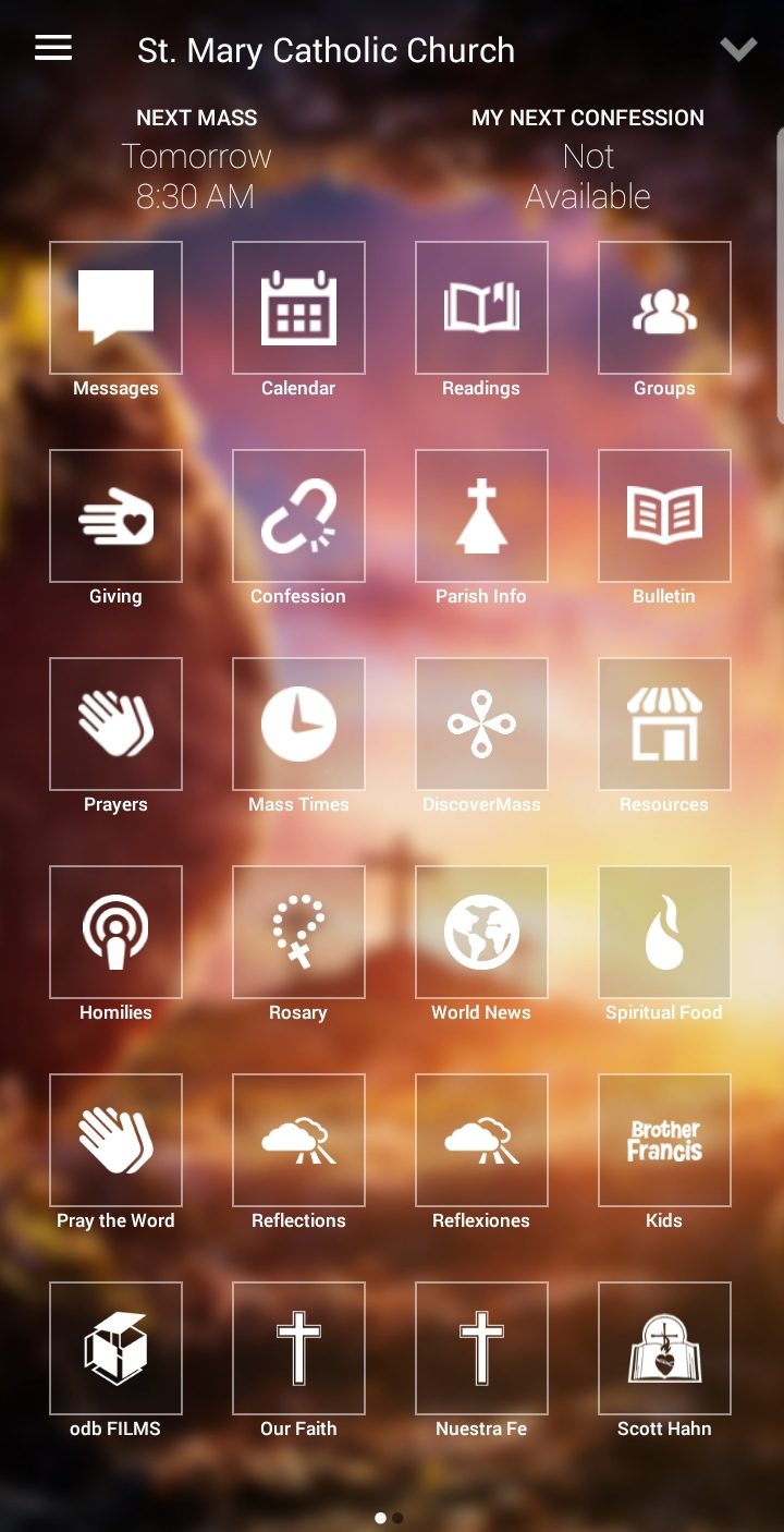 myParish App - St. Mary