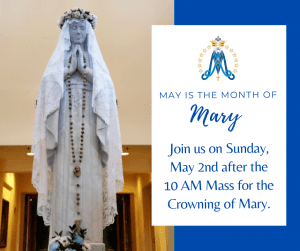 Crowning of Mary - St. Mary