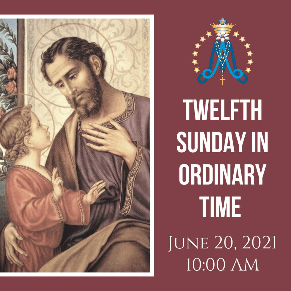 Twelfth Sunday in Ordinary Time - St. Mary