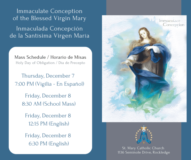 Immaculate Conception St Mary